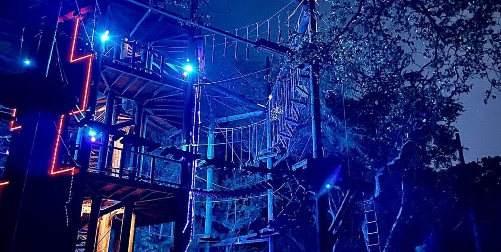 Coral Crater Adventure Park - Night Ninja Adventure Course Oahu ...